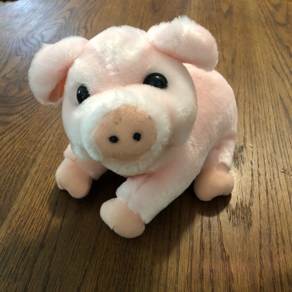 Source Unknown | Toys | Vintage Old Macdonalds 8 Peeke Pig Plush ...